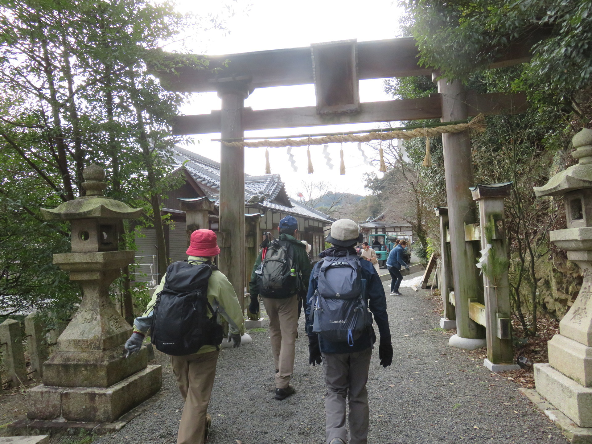 お菊山 2023.02.12: 大阪ハイキング軽登山クラブ